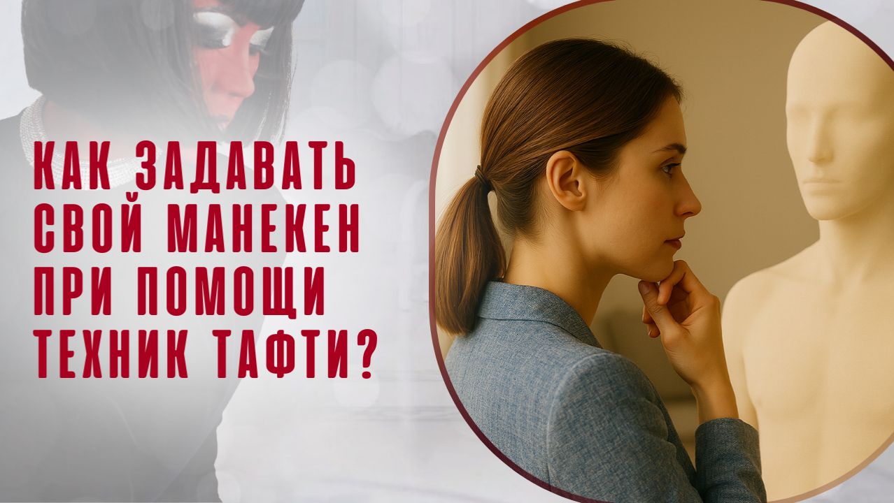 Как задавать свой манекен при помощи техник Тафти?