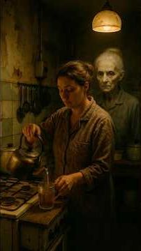 В коммуналке носили чай женщине, умершей 20 лет назад. Страшные истории. ИИ.