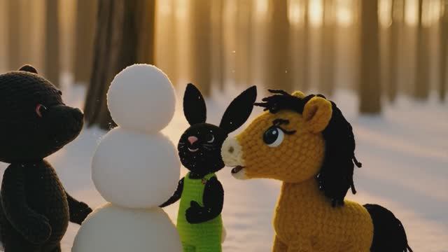 Вязунчик и Друзья | Снеговик | Часть 1