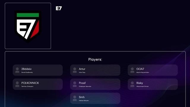 Team E7 - Phygital Shooter. CS 2 - Squad