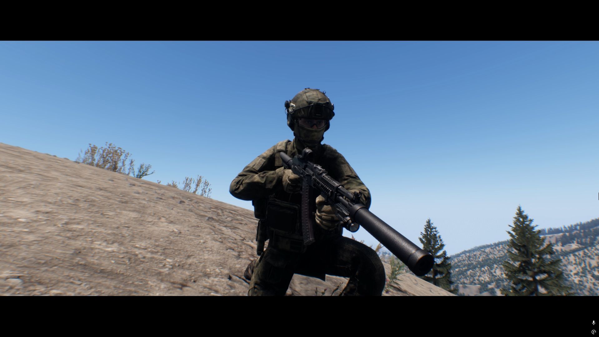 Вступительный ролик для брифинга в ARMA REFORGER.