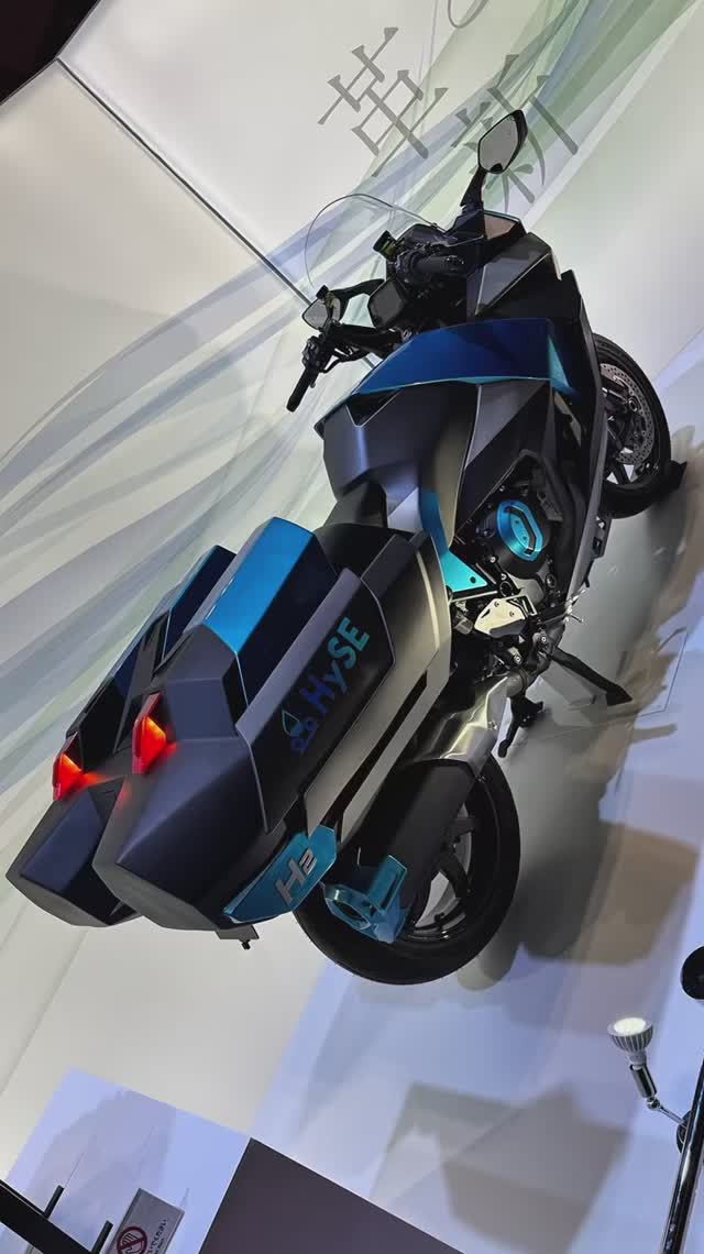 Kawasaki HySE: мотоцикл будущего на чистом топливе 🧩🔋 | 📍Japan Mobility Show 2025