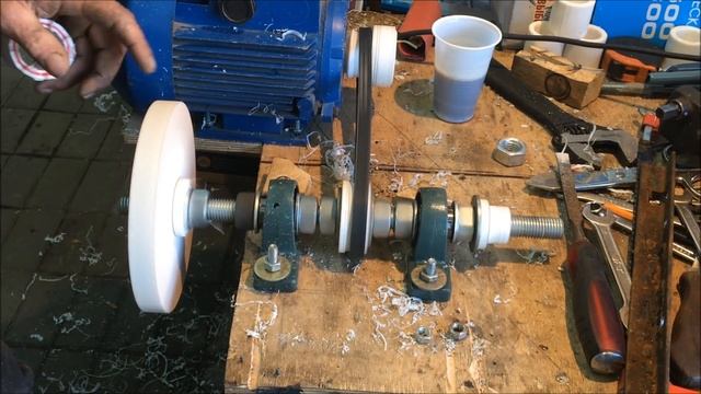 Как убрать биение камня на любом точиле!