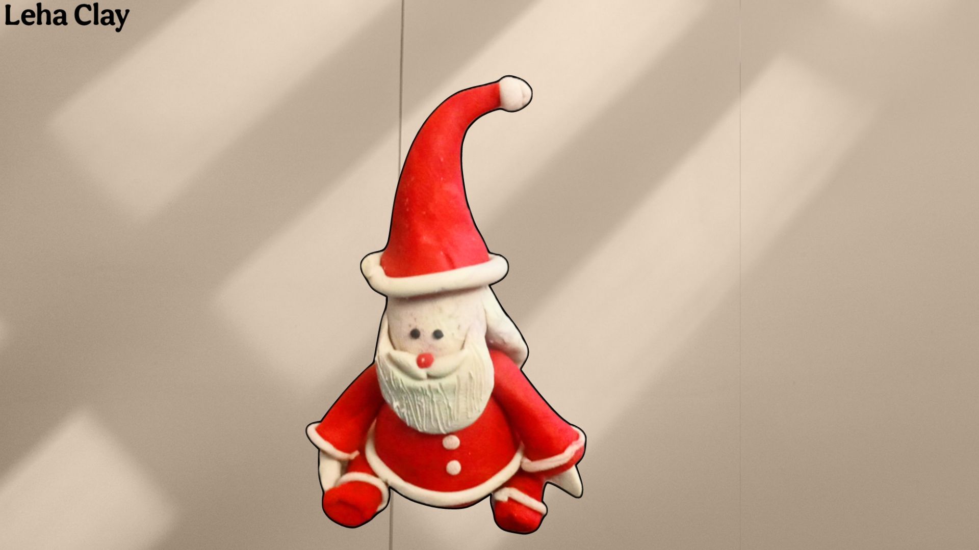 Как слепить Деда Мороза из пластилина / Дед Мороз из пластилина своими руками / лепка Санта Клауса