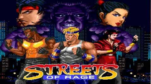 SEGA Mega Drive STREETS OF RAGE