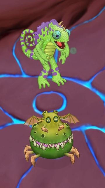 Хамиллеон и Шт'аам на Островке Тени - My Singing Monsters