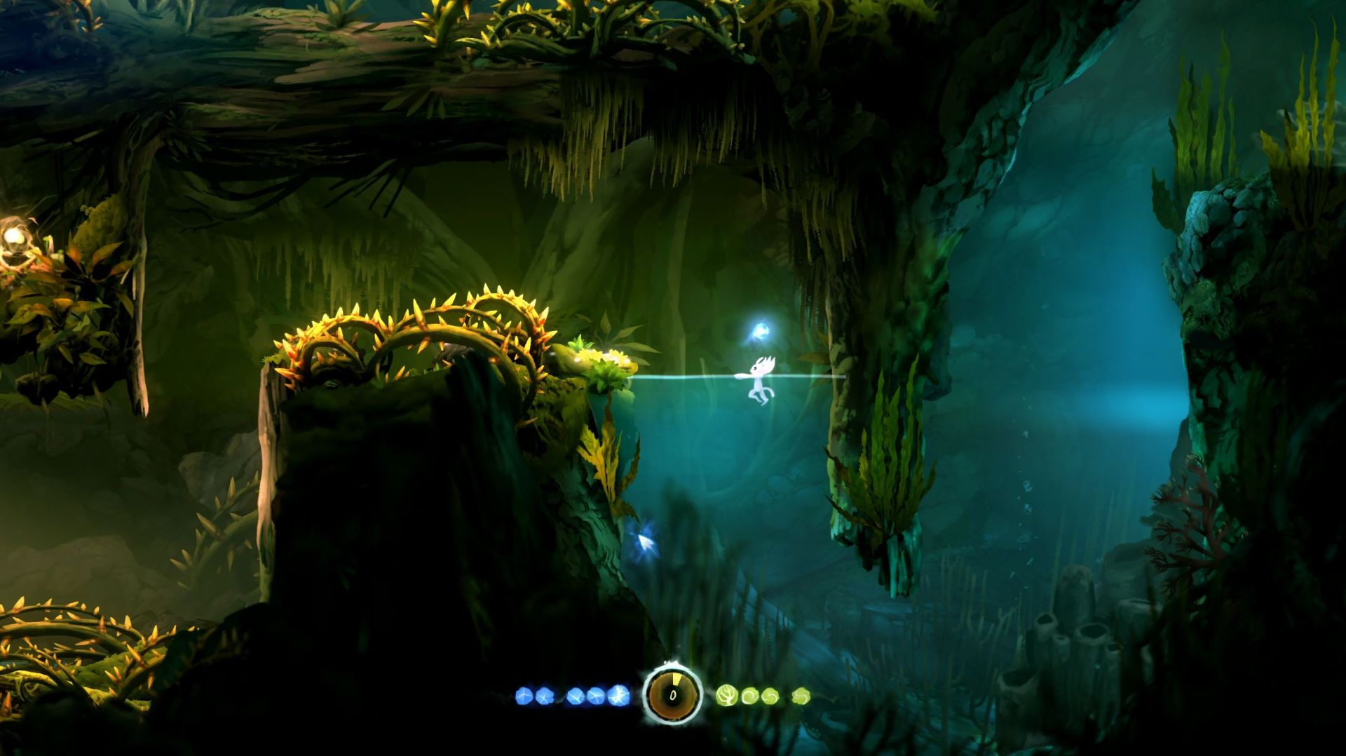 Ori and the Blind Forest - 04 (Учимся плавать, с трудом конечно)