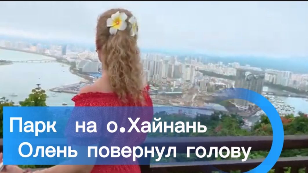 Парк Олень повернул голову в Китае /  о.Хайнань , г.Санья