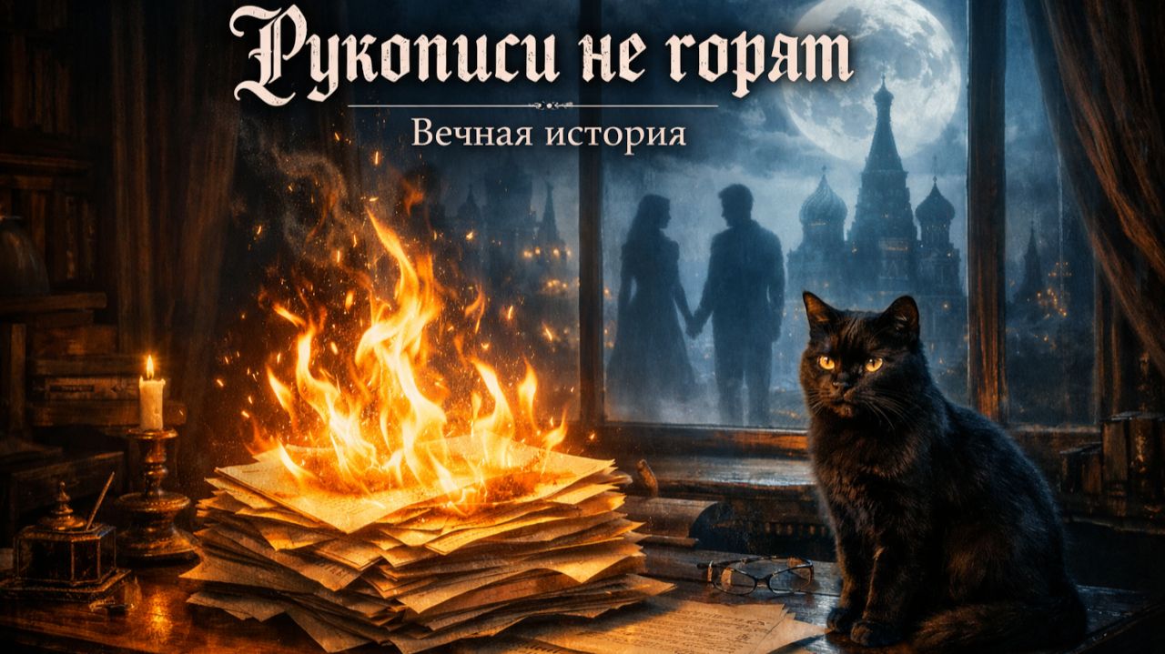 Рукописи не горят — лирический хард рок (по мотивам М. Булгакова)