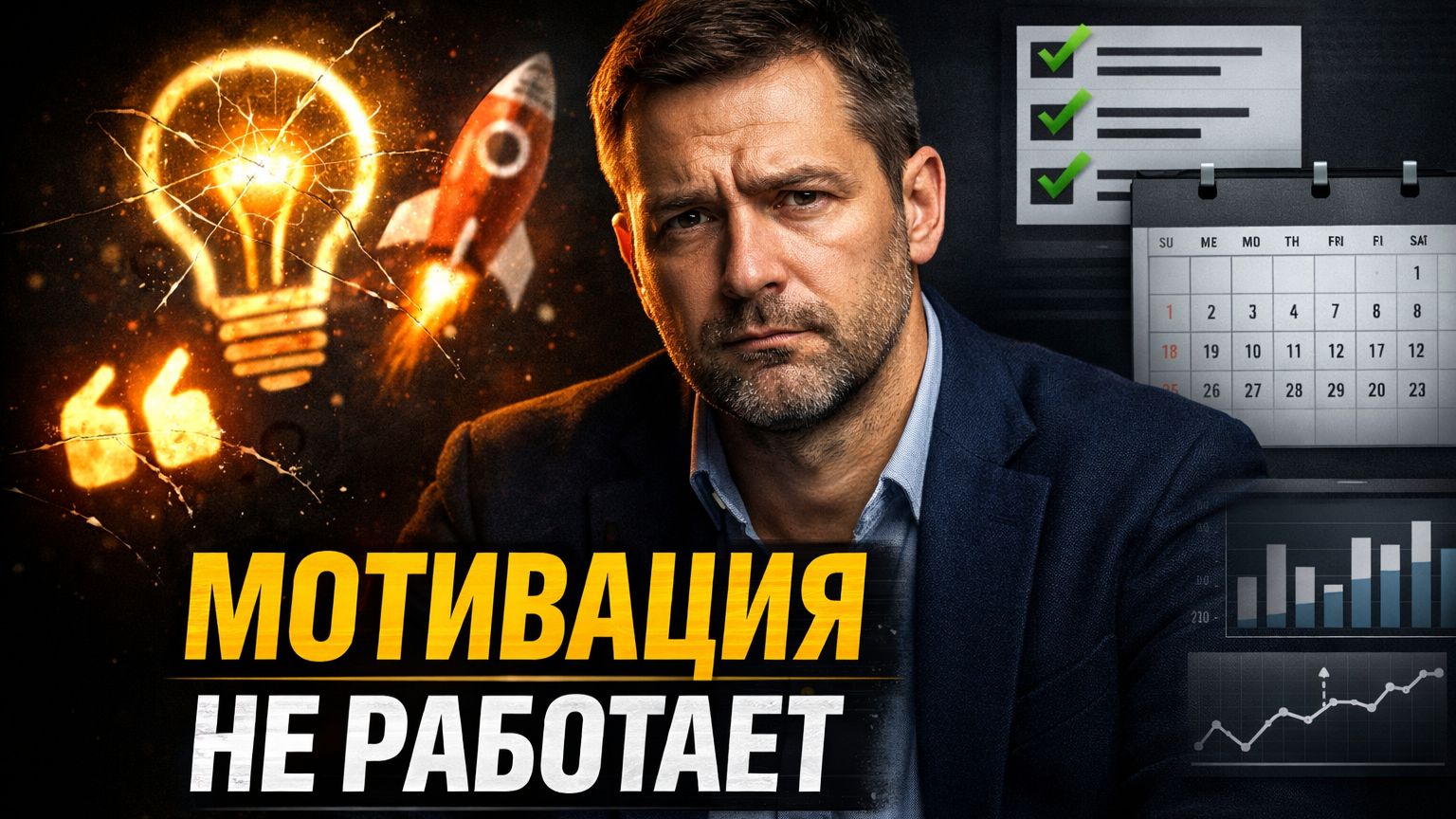 Почему мотивация не работает — и что действительно приводит к успеху