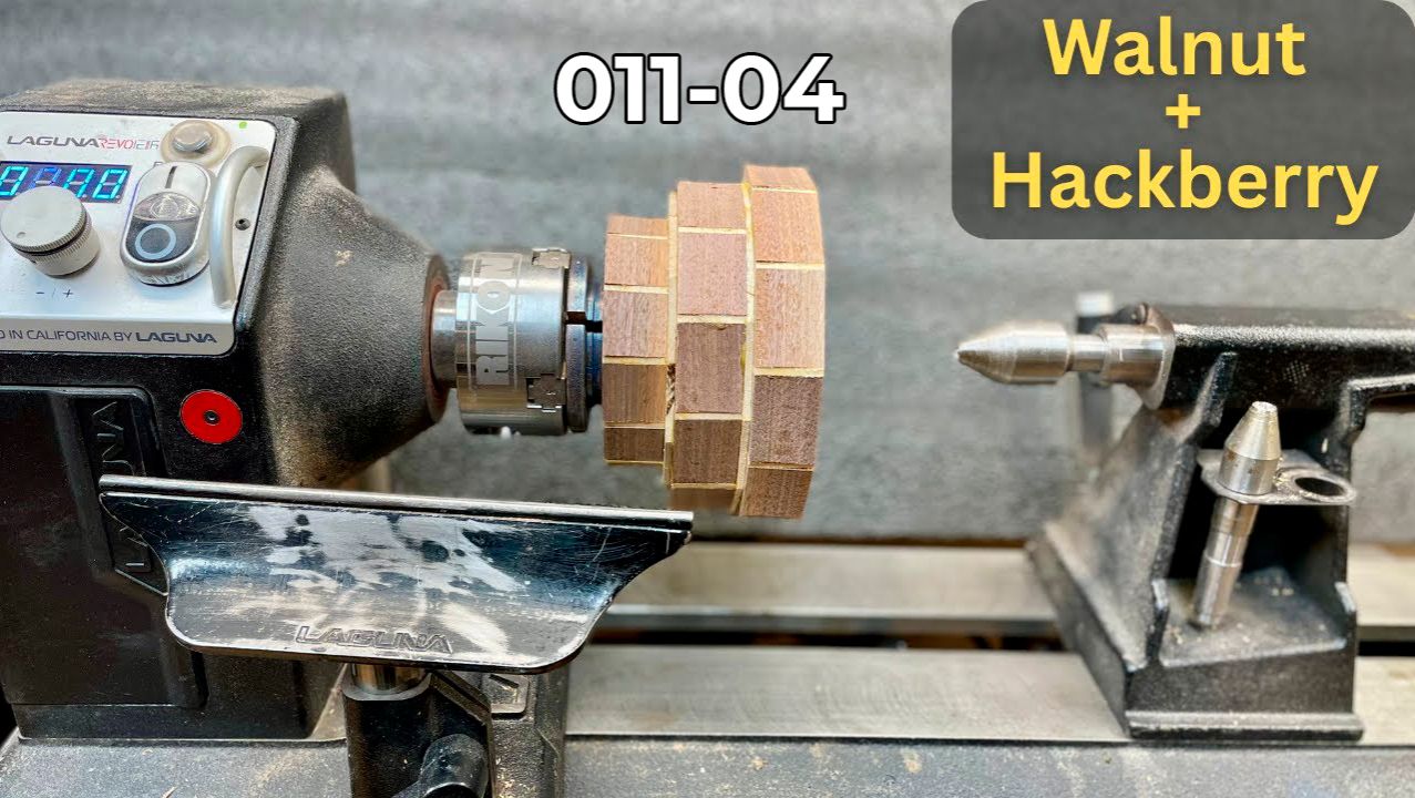 Токарные работы по дереву для начинающих Сегментная чаша на токарном станке своими руками