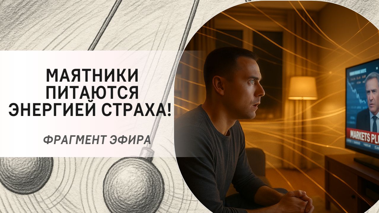 Маятники питаются энергией страха! Фрагмент эфира "Маятники. Как оставаться свободными в системе?"