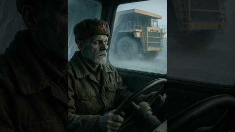 Карьерный гигант тянул автобус… будучи мёртвым. Страшные истории. ИИ.