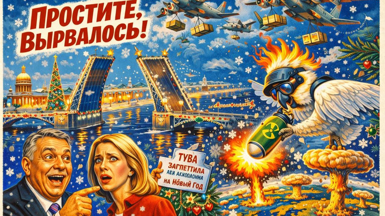 21.12.25 | "Простите, вырвалось!" №313 | Троллинг Орбаном Каллас, потрясающий новогодний Питер