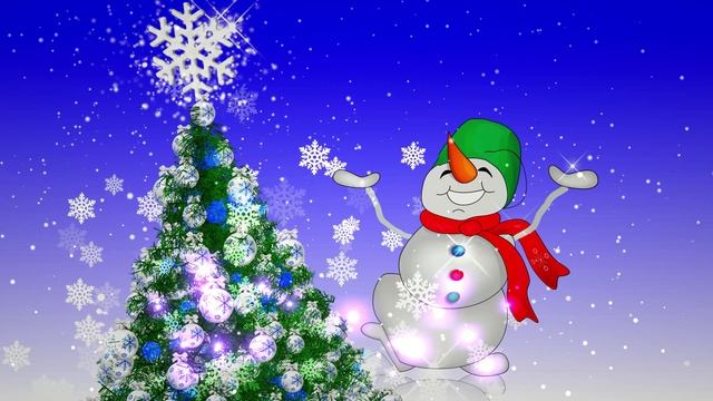 Новогодняя заставка поздравление