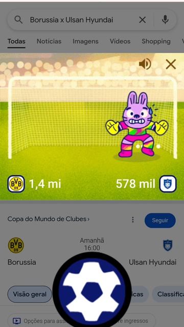 4 - Borussia x Ulsan Hyundai - 8 Gols - Mini Cup Google Copa do Mundo de Clubes