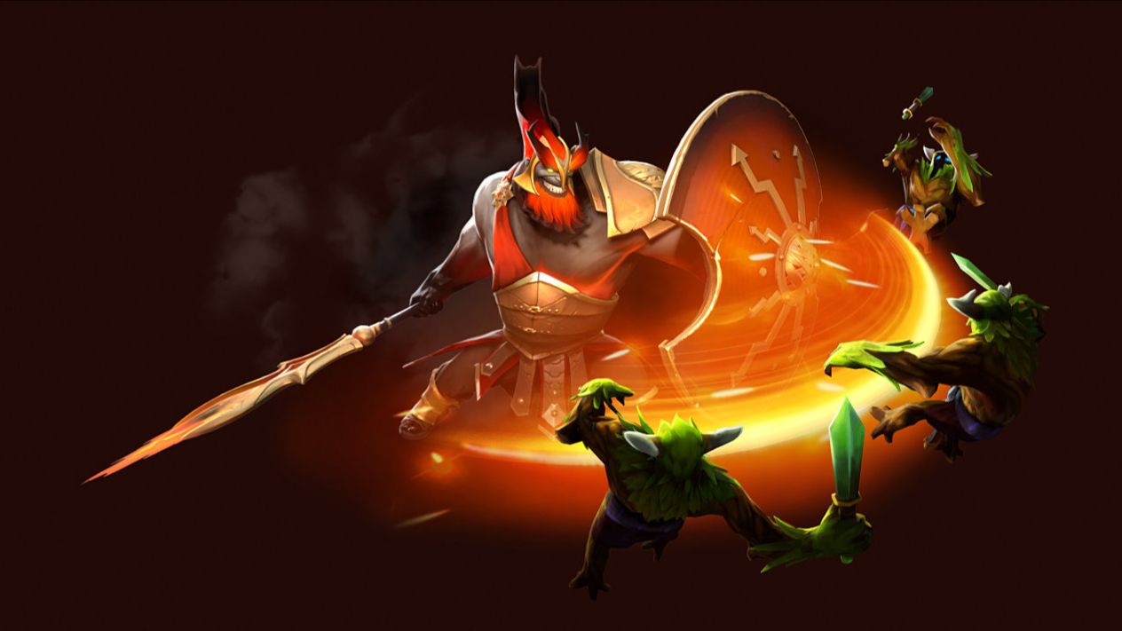 DOTA 2 (Mars gameplay)