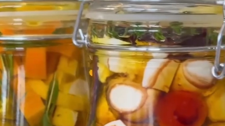 Маринованный СЫР, 4 варианта...🧀🍋🫒🎄😋 Рецепт ⤵️