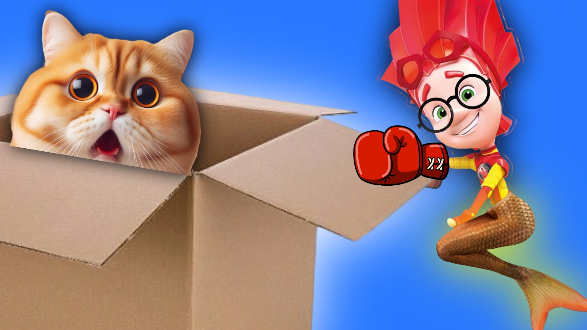 Мультик Мимимишки Кеша и Тучка  делают распаковку игрушек Фиксиков