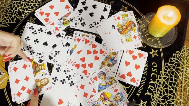 Крестовый король. Гадание на игральных картах