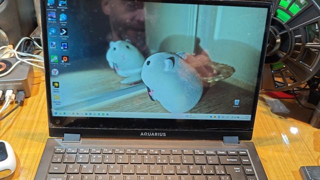 Мой любимый сенсорный ноут - трансформер AQUARIUS CMP NS483 WIN11Pro исполнение 2