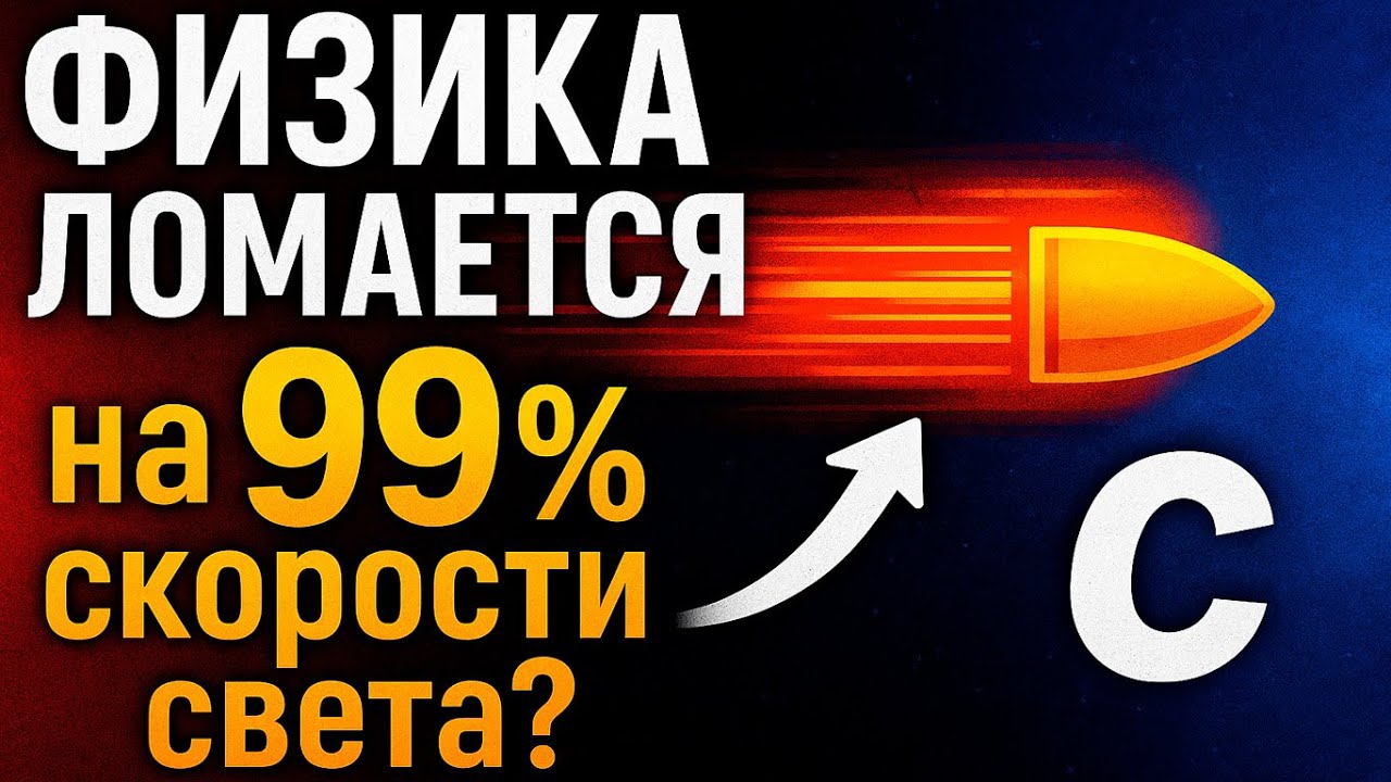 Физика ЛОМАЕТСЯ на 99% скорости света! 🚀 Что скрывали Эйнштейн и учёные?