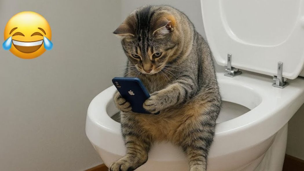 Забавные кошки и коты🤗Приколы_с_котами и кошками!Смешные_коты!_Самые_смешные_животные!