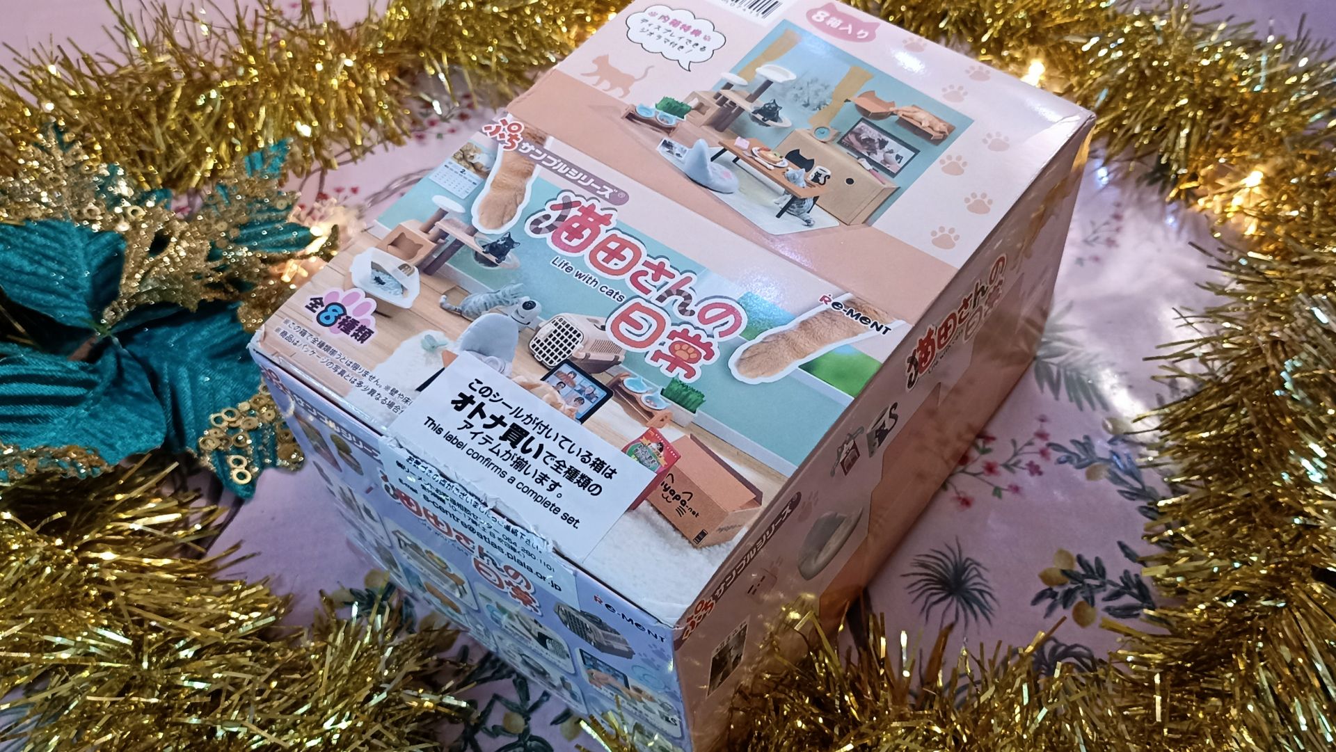 Re-ment кошачья комнатка №1