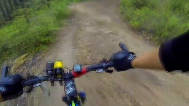 Проба трассы ДХ на GT Avalanche Sport 2015