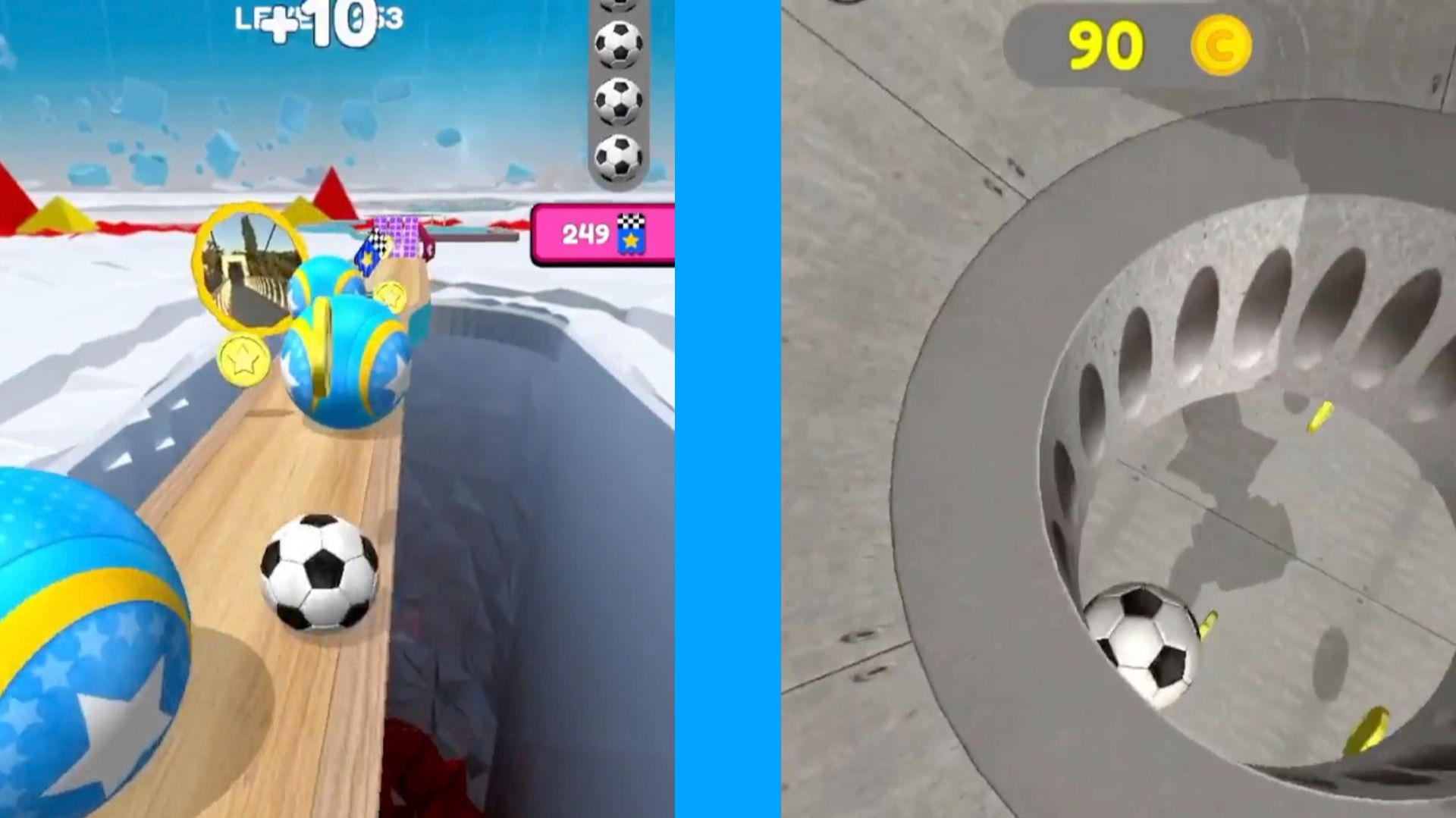 Going balls All Levels Gameplay IOS Android Going Balls level 1253  Speed Run