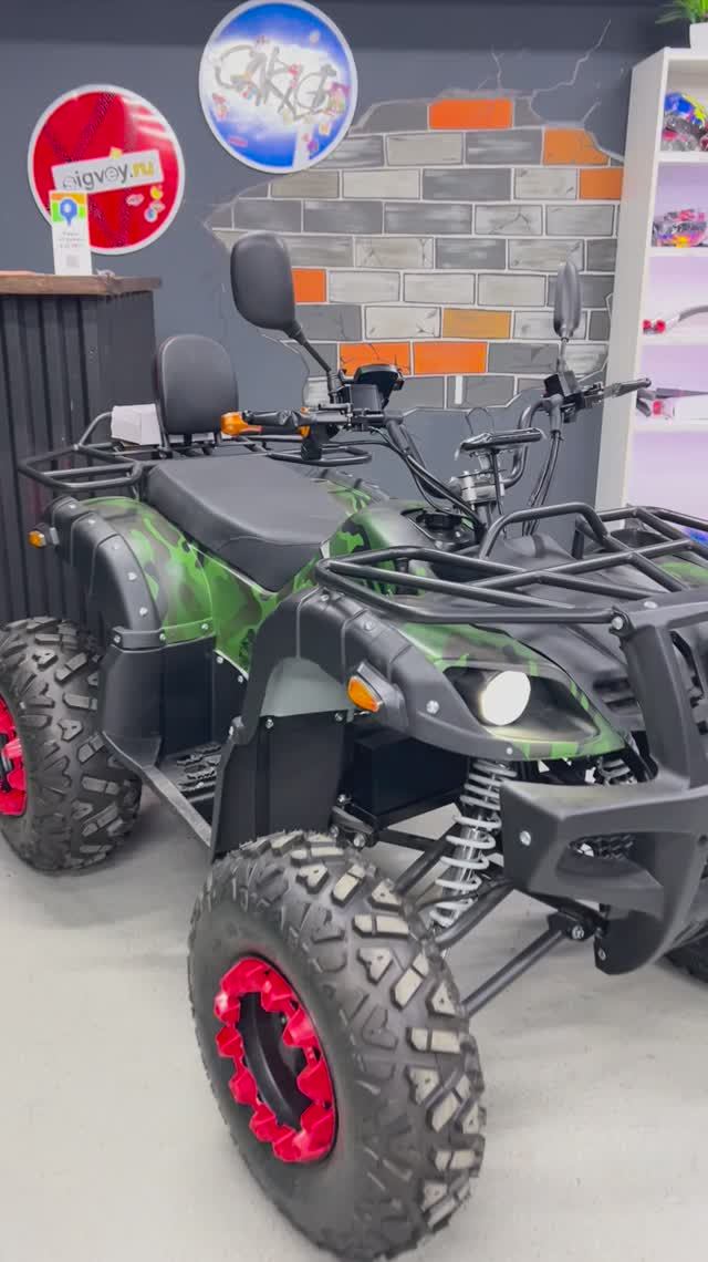 Ударим по бездорожью! Электроквадроцикл Rockwild 3000