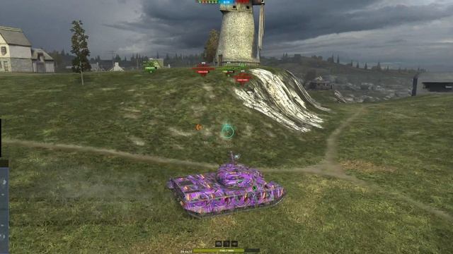 Tanks Blitz 4000   урона на проге 46