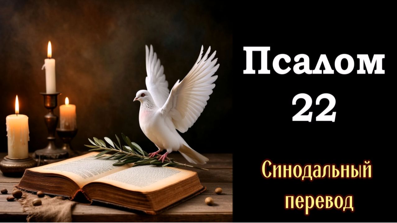 ПСАЛОМ 22 - Включи и слушай (Аудиоверсия).Для упования в трудностях, защиты и благодарности