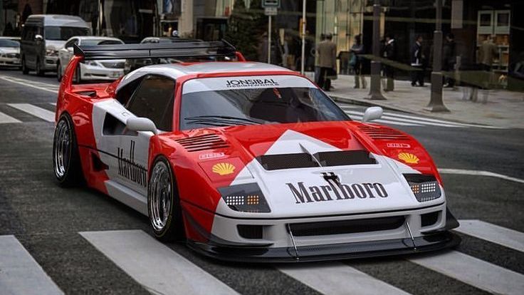 Ferrari F40. (Made Italy).