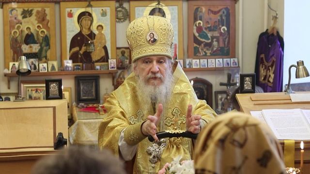 Проповедь епископа Амвросия (Тимрота) в неделю 28-ю по Пятидесятнице, 21 декабря 2025