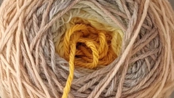 Носки от мыска. Часть 3. Ещё один вариант клина подъёма.