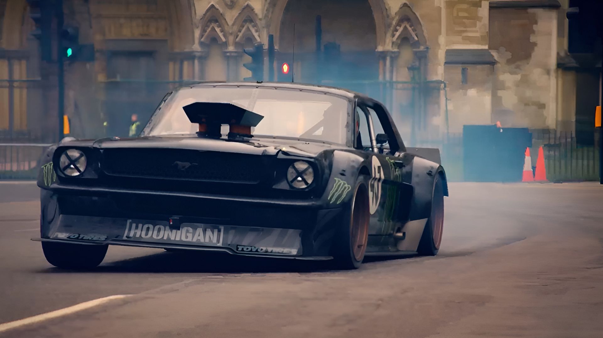 Ken Block Дрифт в Лондоне для Top Gear