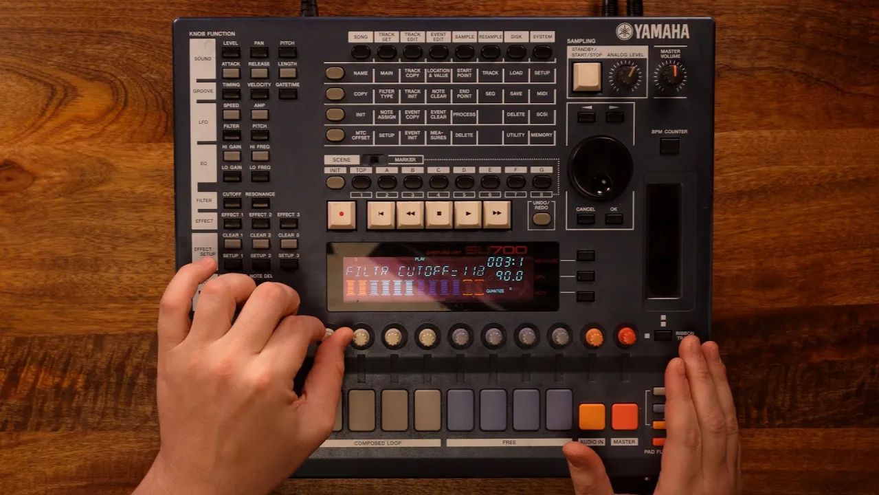 Yamaha SU700 Sampler: First Beat