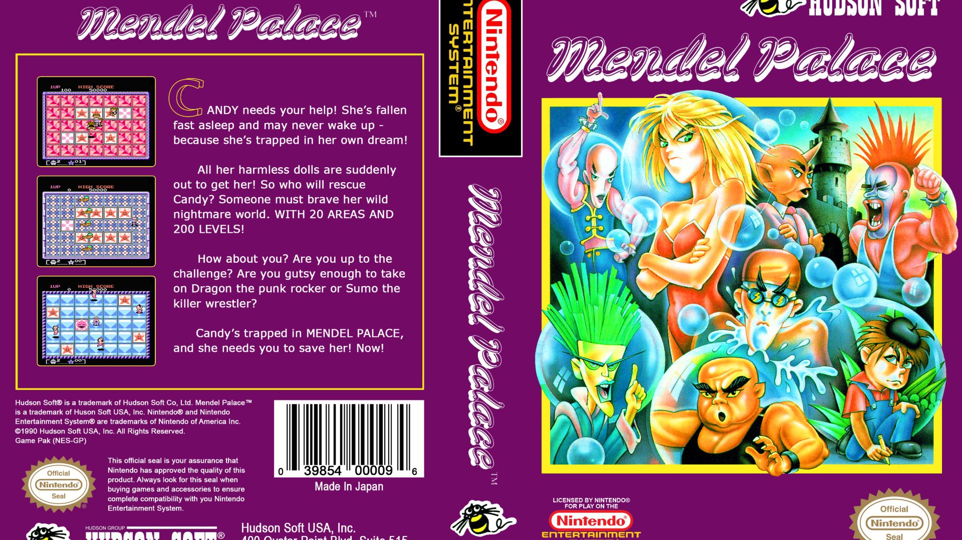 Mendel Palace (NES)