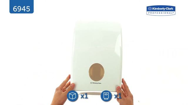 6945 Диспенсер для бумажных полотенец в пачках Aquarius