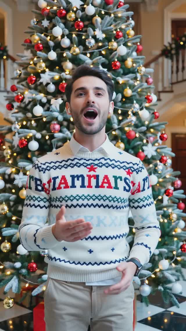 🎅 Рождественские и новогодние поздравления 2026 #6🎄 от CyberDeech! ✨ #Рождество #НовыйГод2026