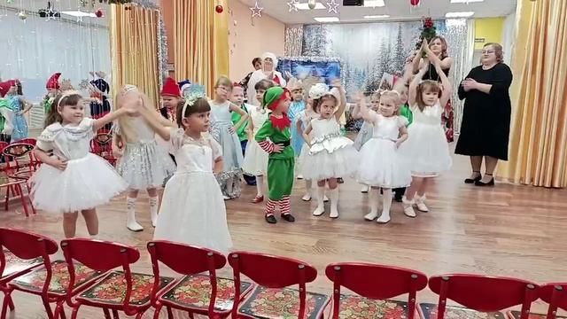 Новогодний утренник в садике