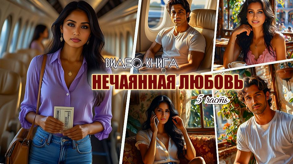 видео книга ″НЕЧАЯННАЯ ЛЮБОВЬ″ 💖 с Шах Рукх Кханом и Рани Мукерджи (5 часть)