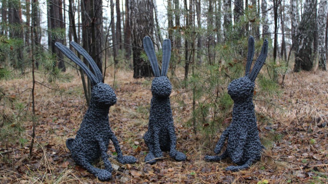 Создаю объёмные фигуры для сада из искусственного ротанга! 🎄✨