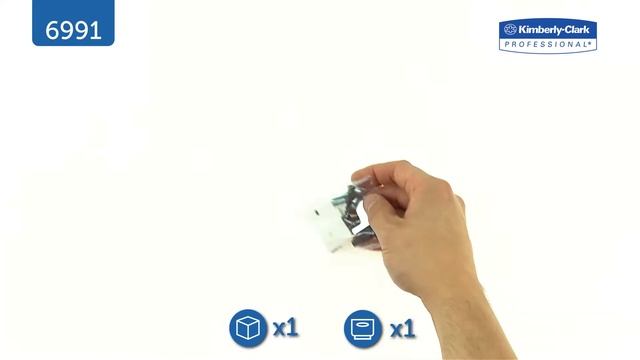 6991 Диспенсер для туалетной бумаги в больших рулонах Aquarius Jumbo Non stop