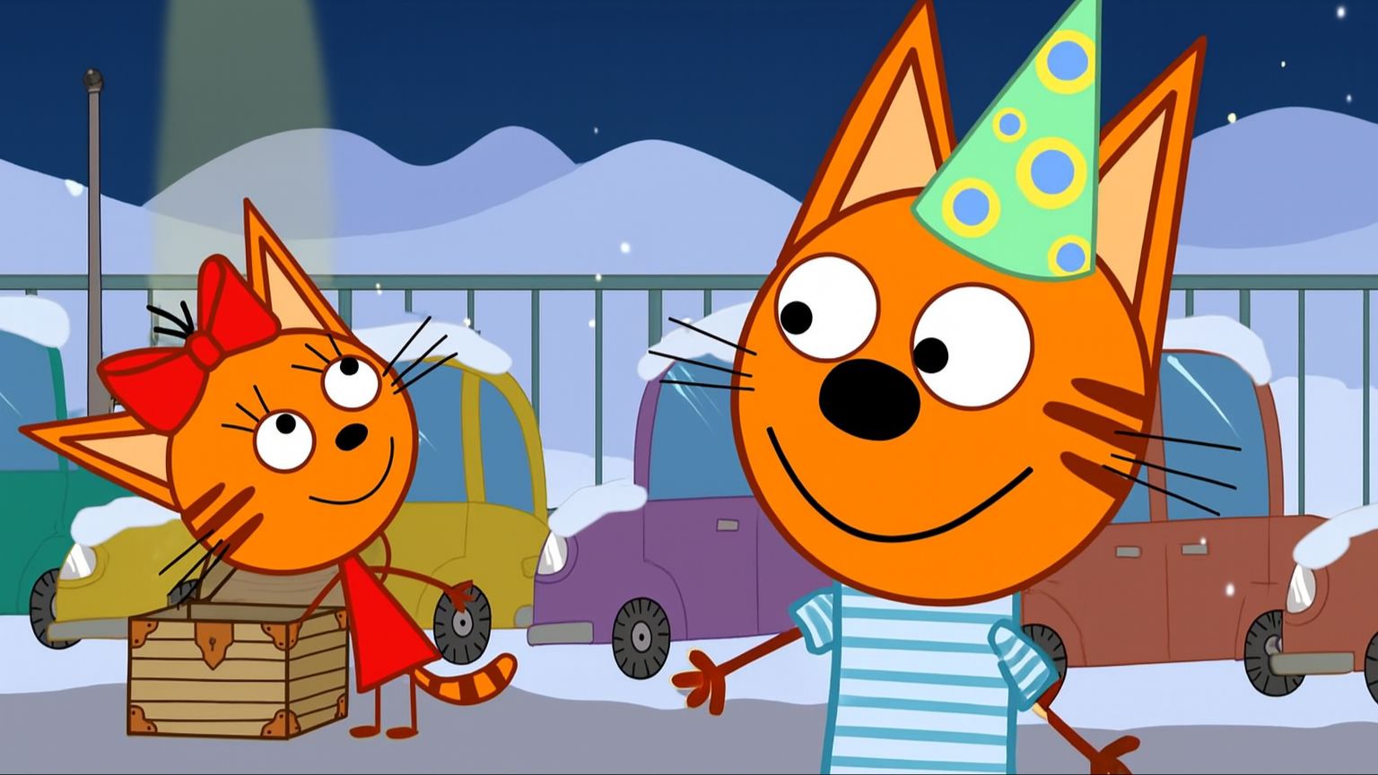 Три Кота — Мультфильм для Детей | Веселые приключения | Три Кота Мультик Смотреть |Развивающая Игра