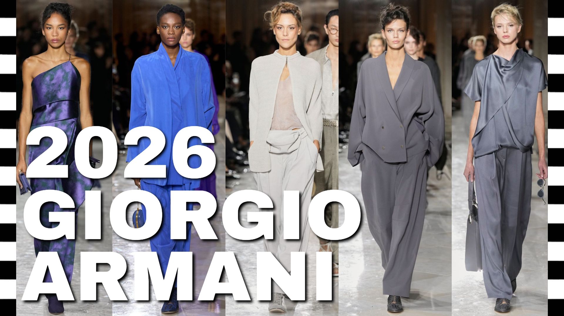 ❗GIORGIO ARMANI - ДЕТАЛИ последней коллекции весна-лето 2026, представленной после смерти дизайнера