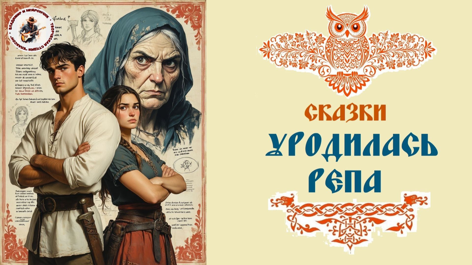 СКАЗКИ - УРОДИЛАСЬ РЕПА