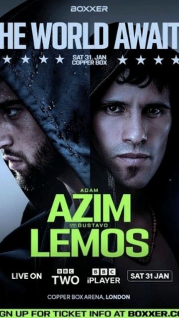 Азим VS Лемос 31.01.2026 #shorts #адамазим #густаводаниэльлемос #азимлемос #бокс