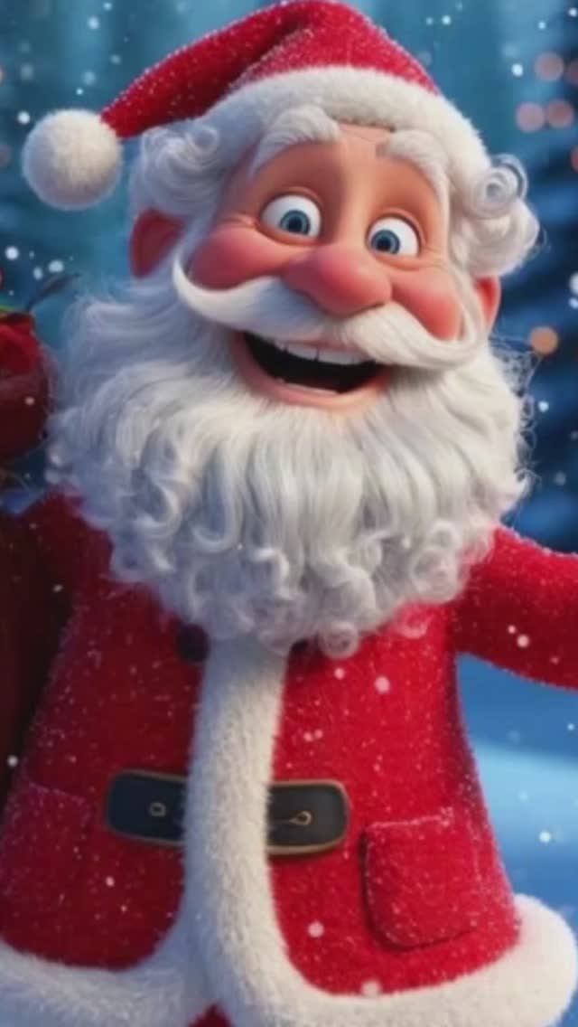 Весёлый Дед Мороз -  🤶 ВОЛШЕБНЫЕ НОВОГОДНИЕ ПОЗДРАВЛЕНИЯ ОТ ДЕДА МОРОЗА 🎁НОВОГОДНИЙ МУЛЬТФИЛЬМ
